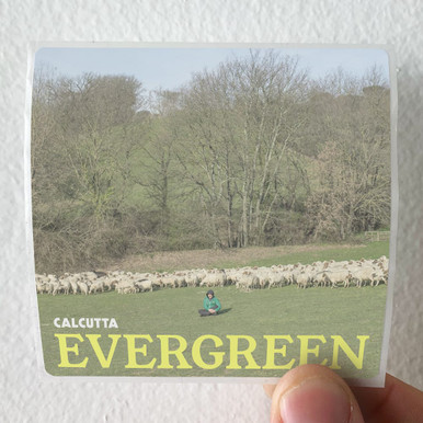 Calcutta Evergreen Album Cover Sticker