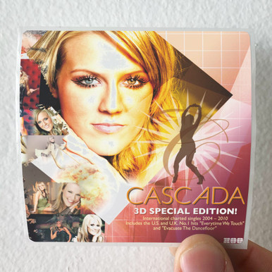 Cascada Cascada 3D Special Edition Album Cover Sticker