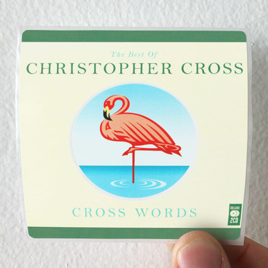Christopher Cross Cross Words Very Best Of Christopher Cross Album Cover Sticker