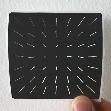 clipping There Existed An Addiction To Blood Album Cover Sticker