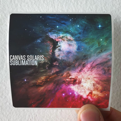 Canvas Solaris Sublimation Album Cover Sticker