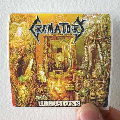 Crematory Illusions Album Cover Sticker