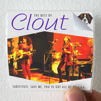Clout Six Of The Best Album Cover Sticker