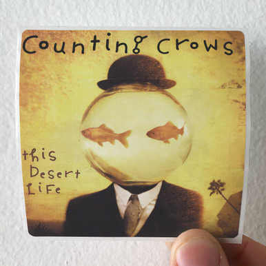 Counting Crows This Desert Life Album Cover Sticker