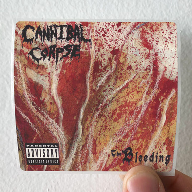 Cannibal Corpse The Bleeding Album Cover Sticker