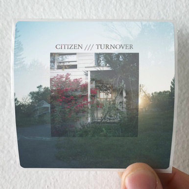 Citizen Citizen Turnover Album Cover Sticker