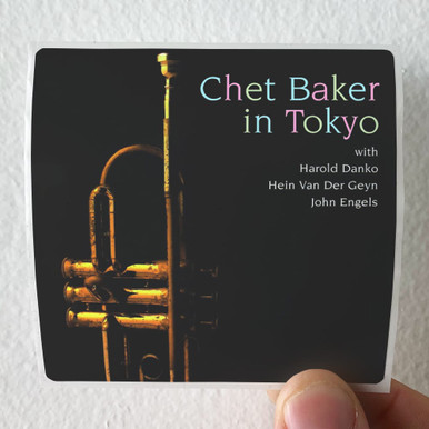 Chet Baker Chet Baker In Tokyo 1 Album Cover Sticker