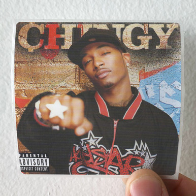 Chingy Hoodstar Album Cover Sticker