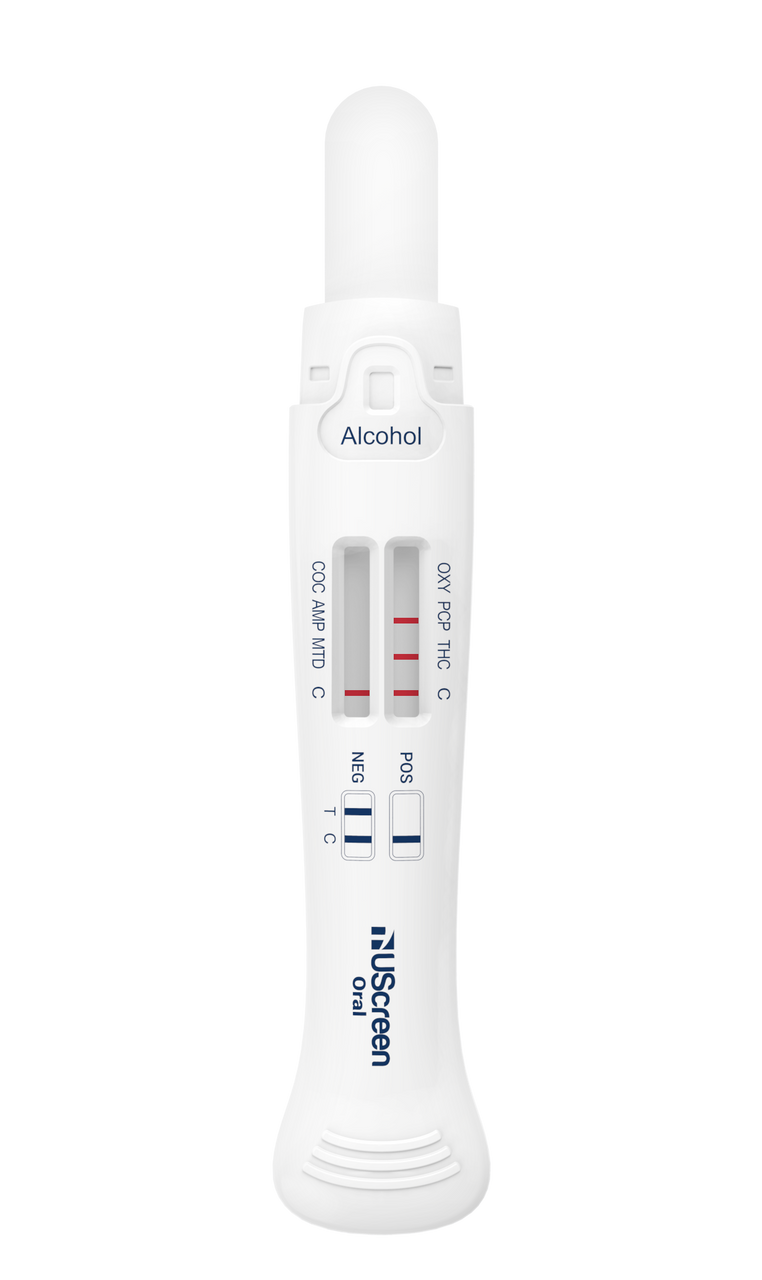 iSCREEN™ 10-Panel Oral Fluid Drug Test Screen Cube, Employment ...