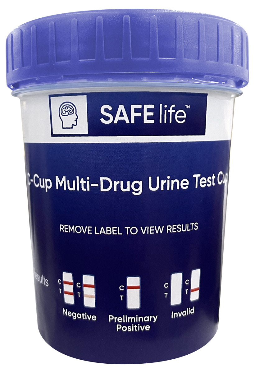 16 Panel C-Cup® Rapid Drug Test with ETG, FTY, TRA, K2, and Adulterants ...