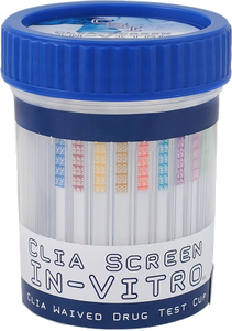 Drug Test Cups for rapid diagnostic testing.