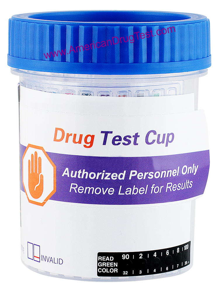 14 Panel SAFElife™ T-Cup® with EtG/Alcohol, Fentanyl 25/Box - American ...