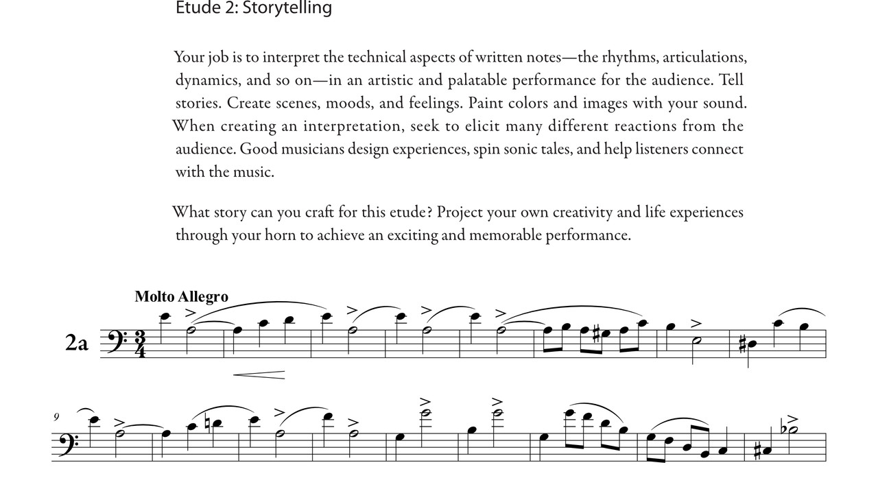 Advanced Etudes for Treble and Bass Clef Euphonium - Encore Music ...