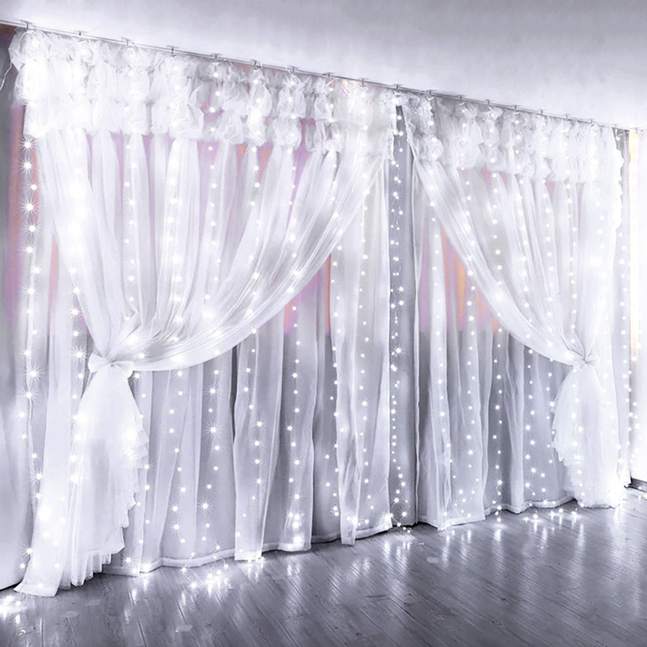 Fairy Curtain Lights | Christmas Tree & Lights | Solar Lights