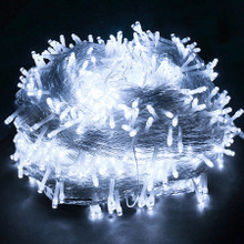 65M 700 LED White Fairy Lights (Clear Wire) | Vicky Sun