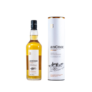AnCnoc 12yo Single Malt Scotch Whisky 700ml - World Of Whisky