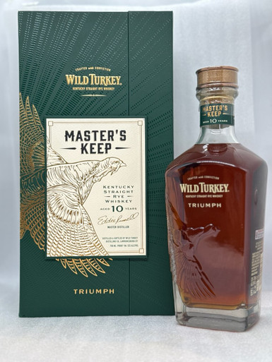 Wild Turkey Masters Keep Triumph 10yo Kentucky Straight Rye Whiskey ...