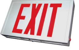 Steel Exit Sign - Lighting Supply Outlet