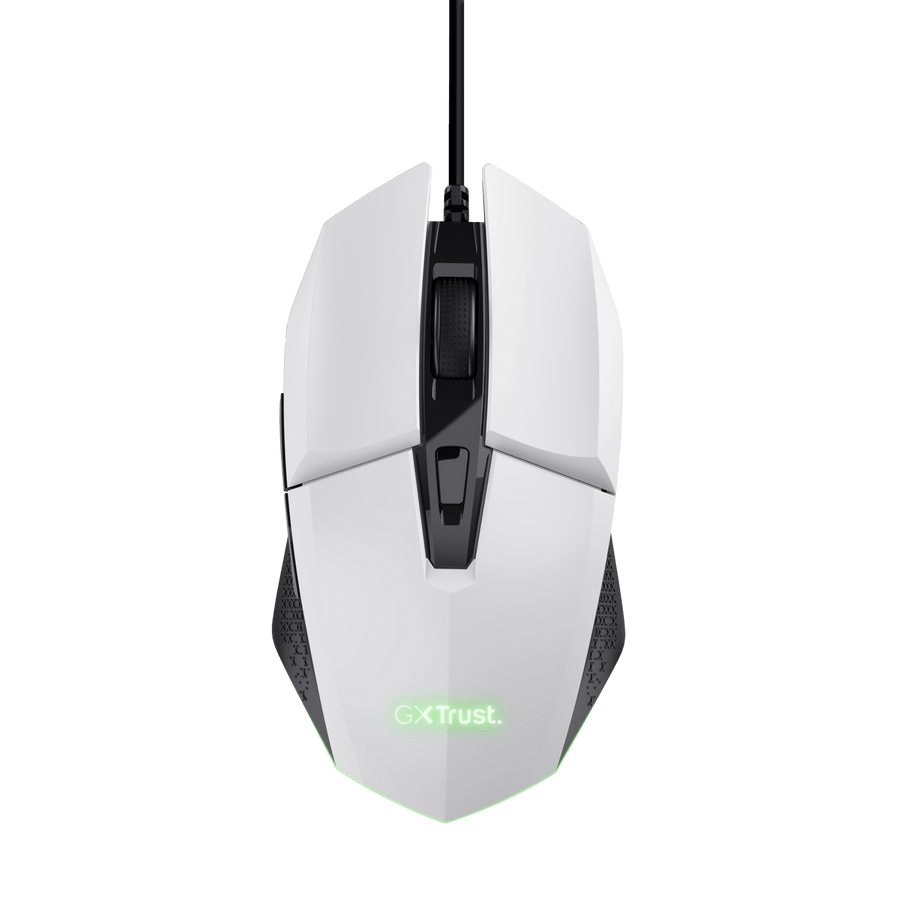 Trust GXT 109W Felox Illuminated Gaming Mouse - White | T25066 - expert.ie