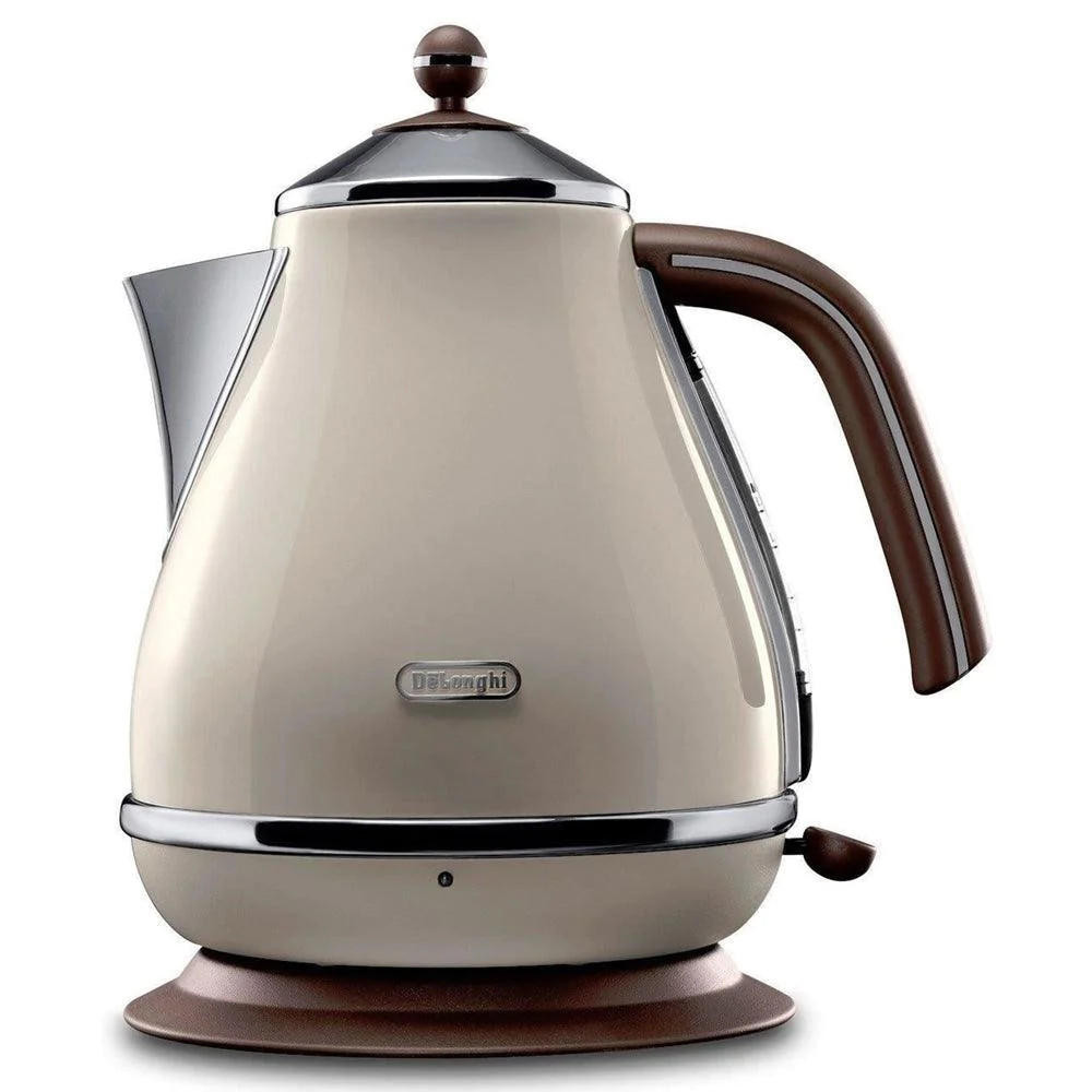 DeLonghi Icona Vintage Cream Kettle | KBOV3001.BG - expert.ie