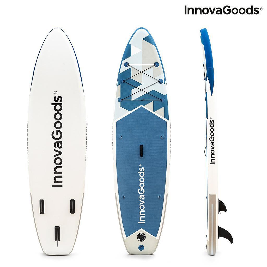 InnovaGoods Kaddle 2-in-1 Inflatable Paddle Surf Board with Seat and ...