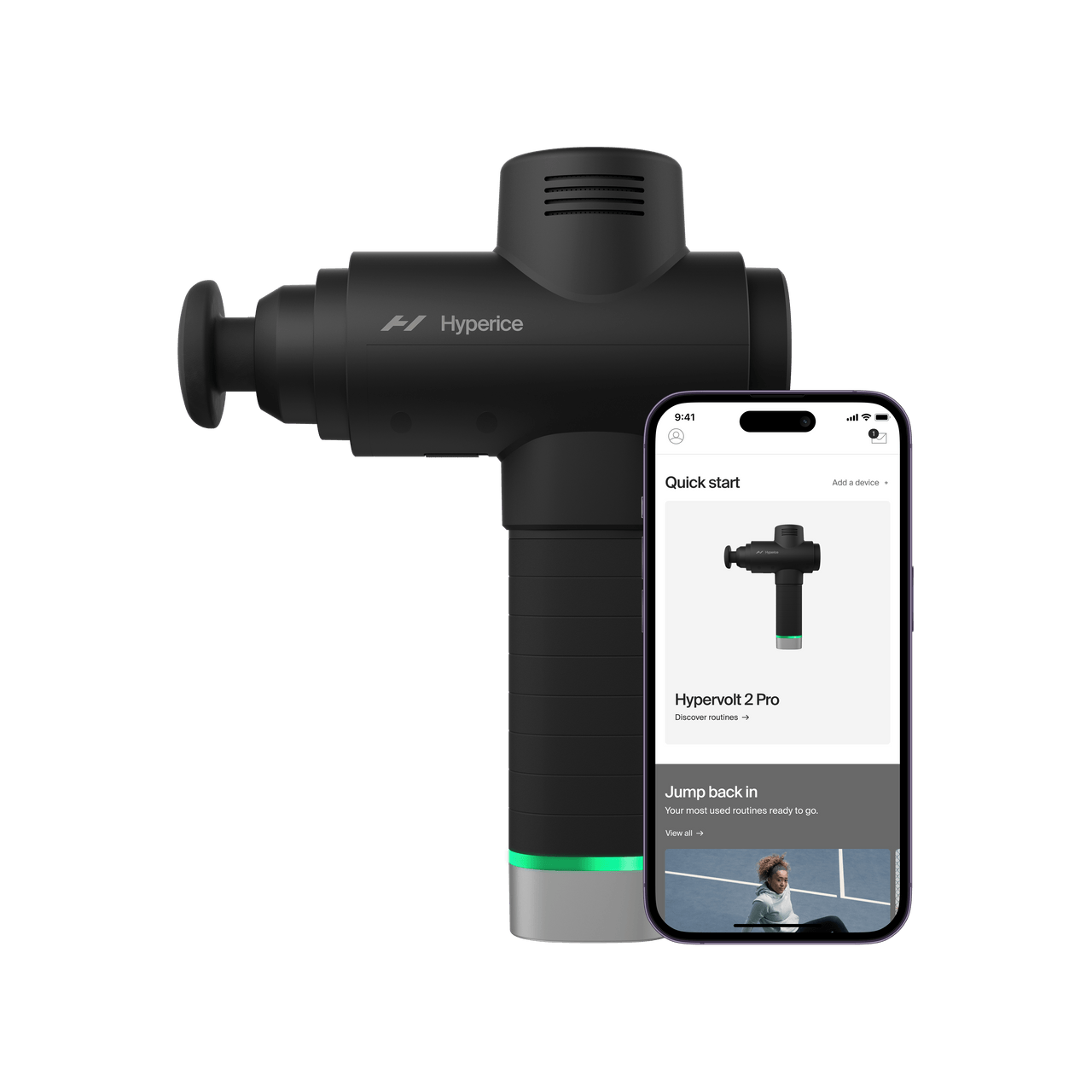 Hyperice Hypervolt 2 Pro EU Massage Gun | 261-54200-006-00 - expert.ie