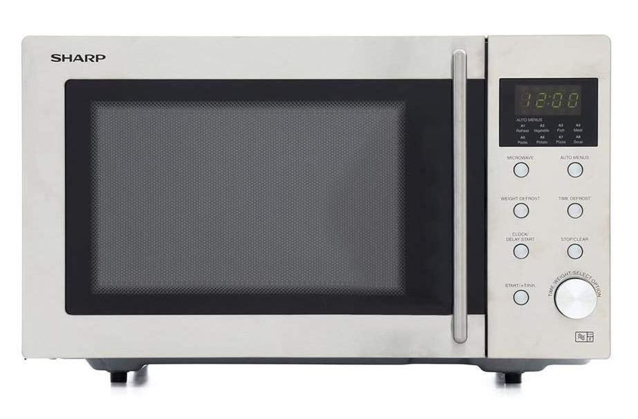 Sharp Stainless Steel Freestanding Microwave