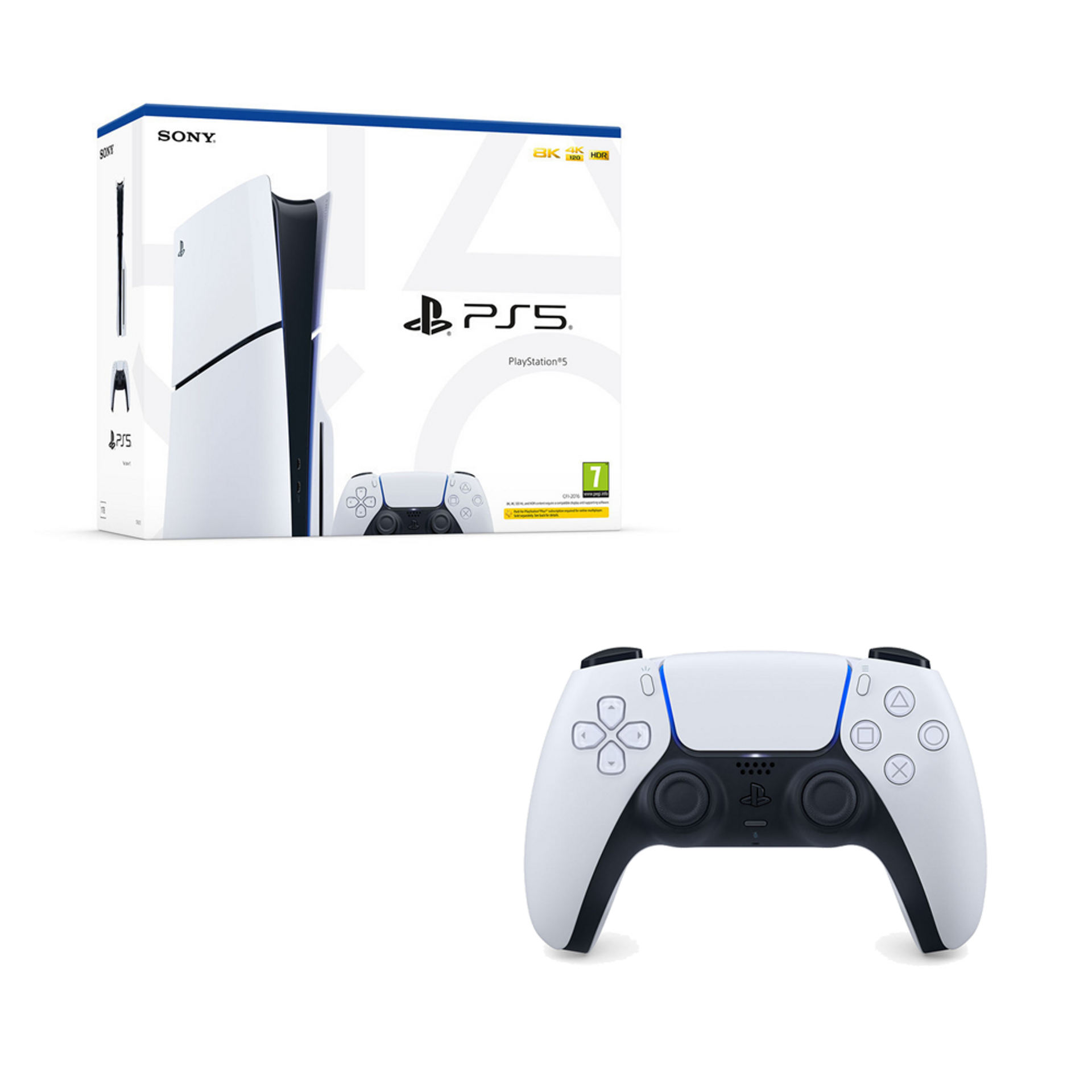 PlayStation 5 DualSense Wireless Controller and DualSense Charging ...