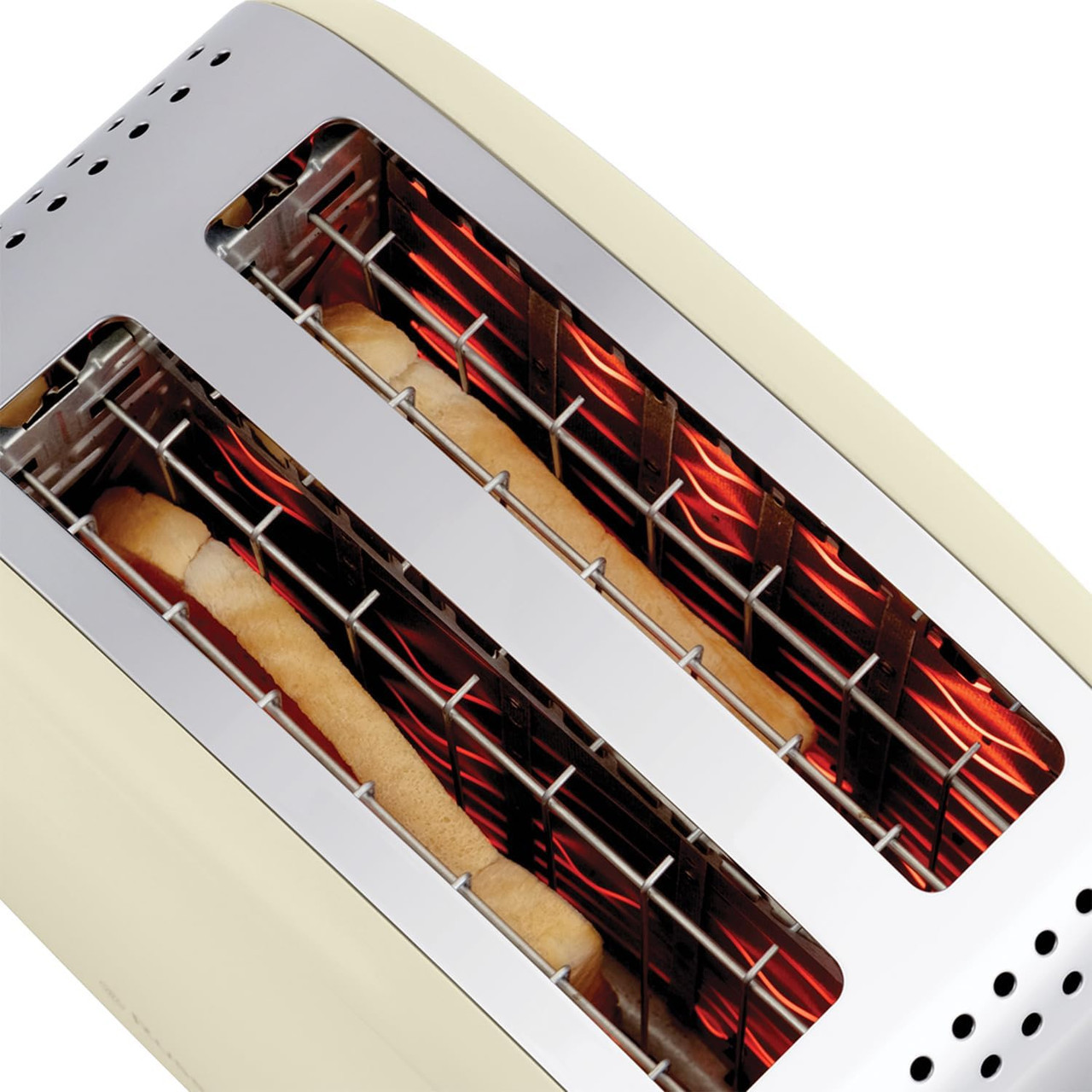 Russell Hobbs Cream/Stainless Steel 2 Slice Toaster | 26551 - expert.ie