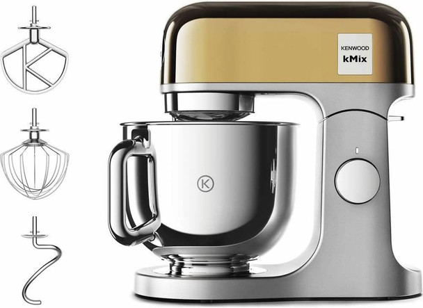 Kenwood 5L kMix Kitchen Machine Yellow Gold | KMX760YG