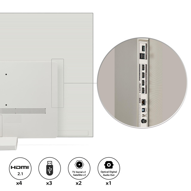 LG OLED evo C2 65" 4K Smart TV | OLED65C26LD