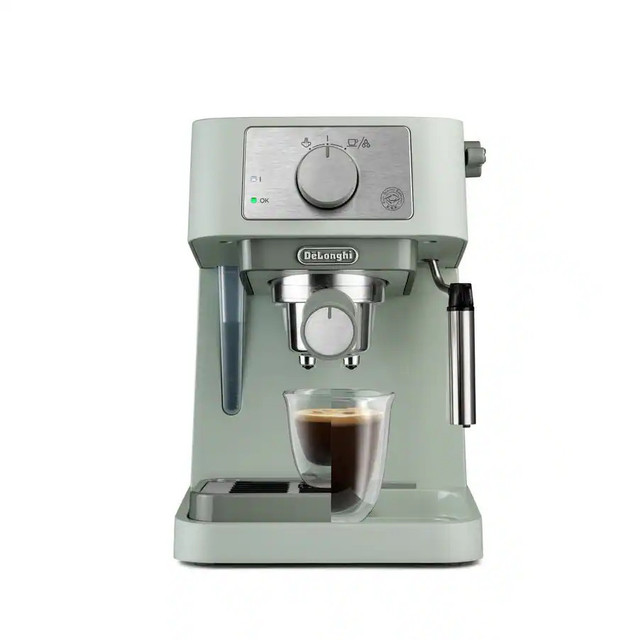 DeLonghi Stilosa Manual pump espresso coffee machine Green | EC260.GR ...
