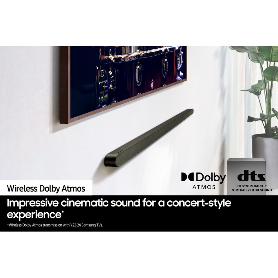 Samsung S700D Ultra Slim 3.1ch Lifestyle Soundbar with Subwoofer | HW ...