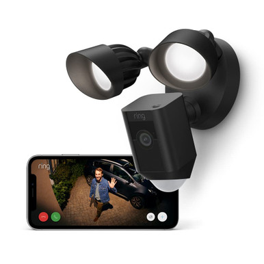 Ring Floodlight Cam Wired Plus - Black | B08F6HMZ7C - expert.ie
