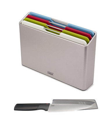 Joseph Joseph 98995 Folio™ 4-piece Multicolour Chopping Board Set with ...
