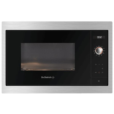 De Dietrich Black Built In Compact Solo Microwave