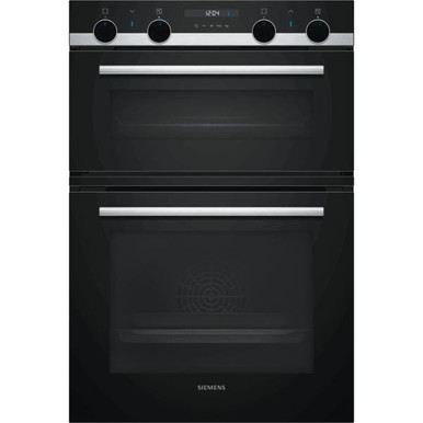 Siemens Black Built-In Double Oven | MB535A0S0B - expert.ie