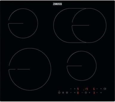 Zanussi 59cm OvalZone Built In Electric Ceramic Hob | ZHRN643K - expert.ie