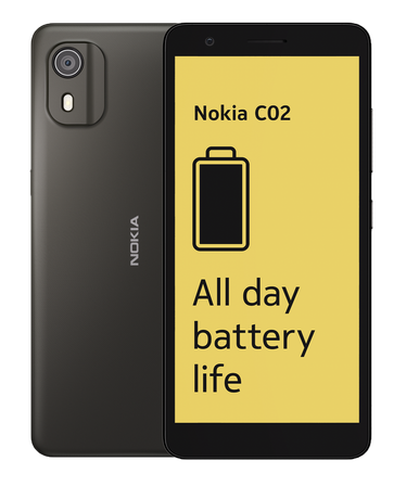 Nokia C02 32GB Charcoal | SP01Z01Z3009Y-OPEN BOX