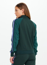 MANEKI PARI ZIP JACKET in RACING GREEN | The UPSIDE