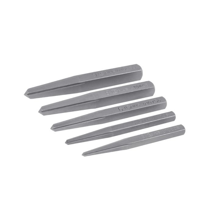 Genius Tools 5pc Square Shank Screw Easy out Extractor Set AT-EX5 ...