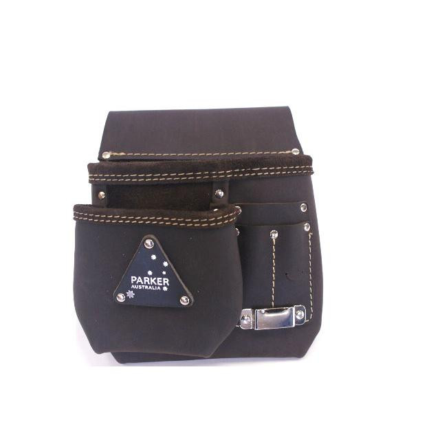 Leather Nail bag 2pocket Australian Made NB2P(TC) - Robson's Tool King ...