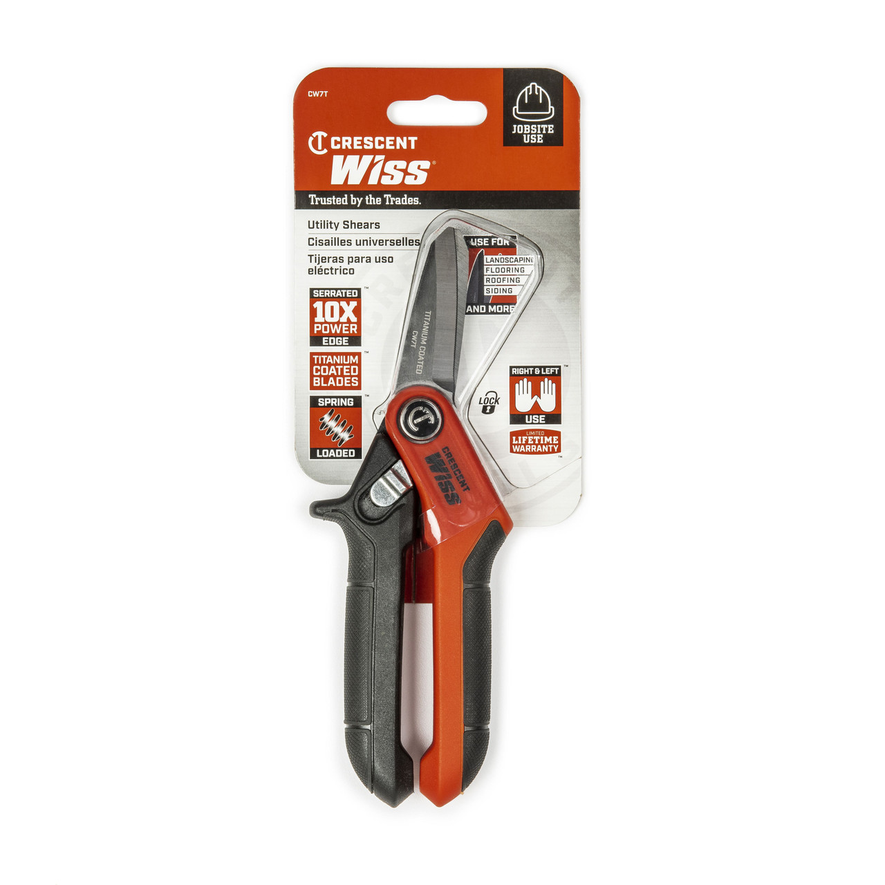 WISS All purpose Tradesman's utility shears Scissors CW7T - Robson's ...