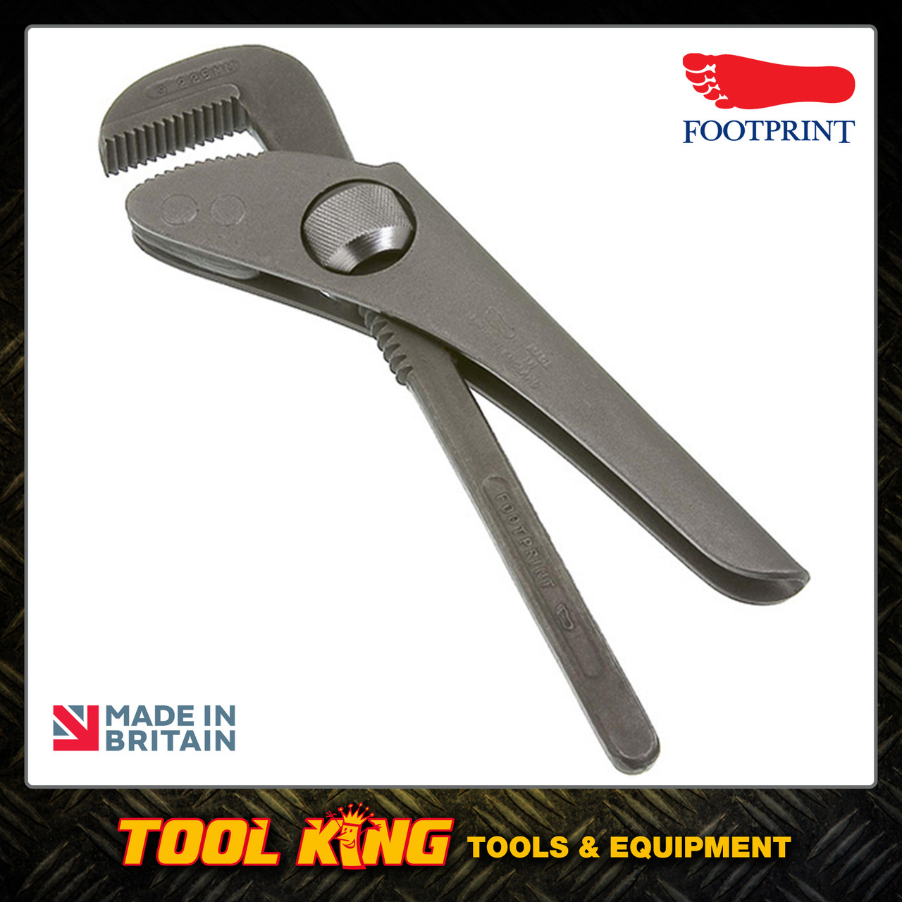 FOOTPRINT Pipe wrench 12 Made in England
