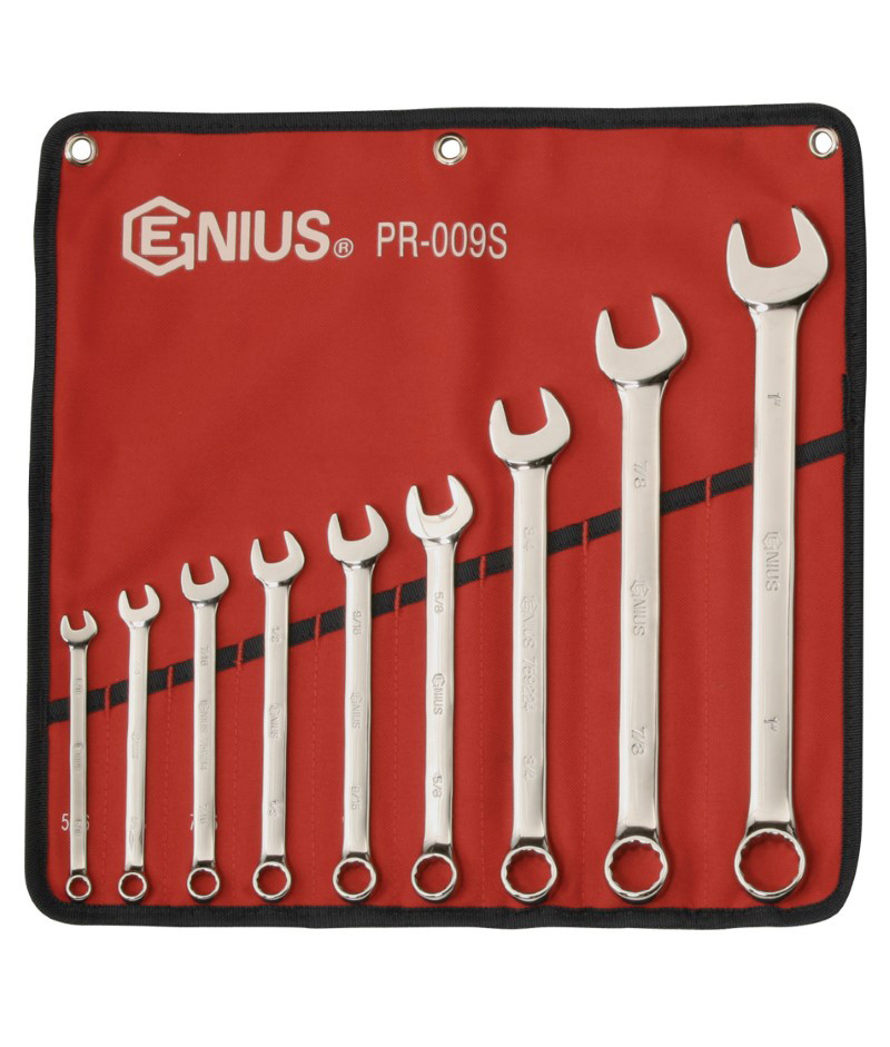 Genius Tools 9 Piece SAE Combination Spanner Set PR-009S - Robson's ...