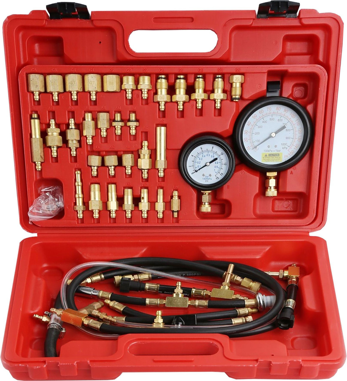41pc Petrol Engine Master Fuel Injection Pressure Tester PT60102 ...