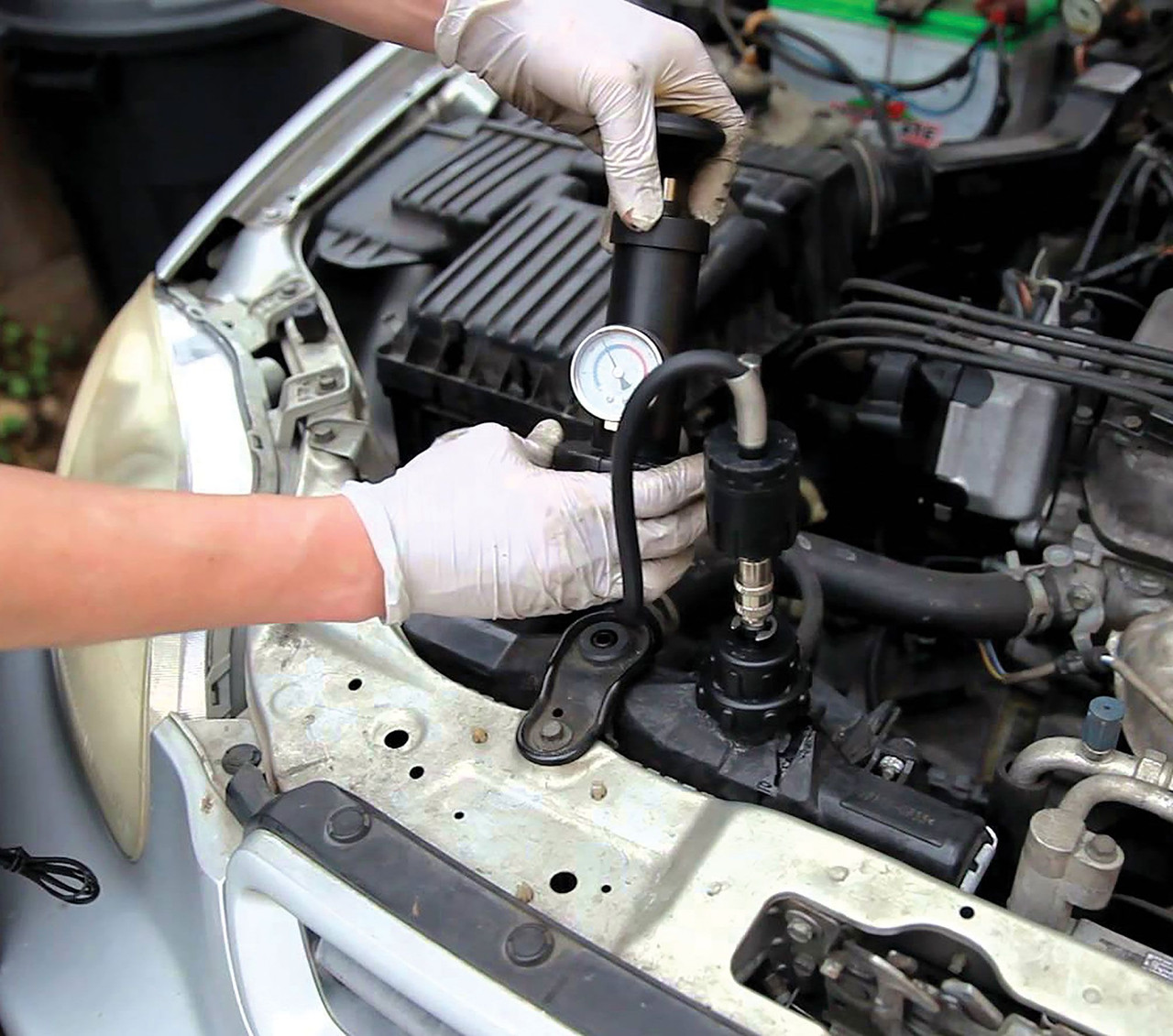 37pc Cooling system pressure tester & Vacuum refiller Master kit ...