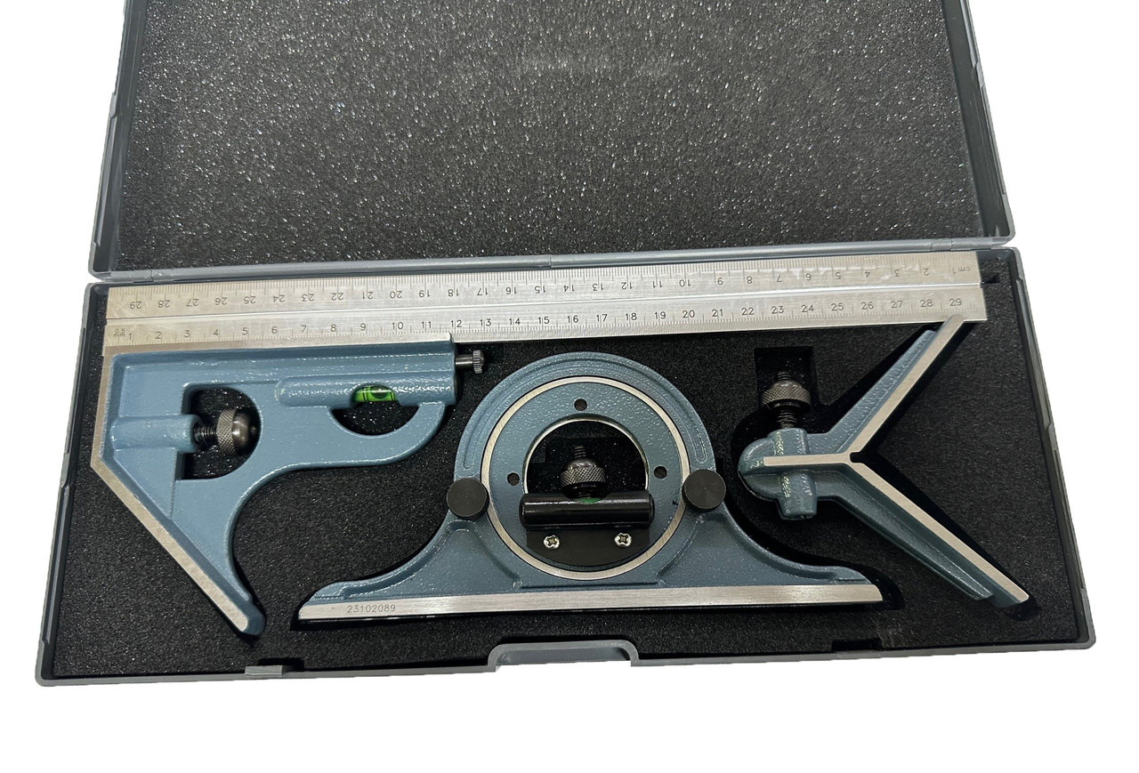 Engineers Protractor combination square set 35-200A - Robson's Tool ...