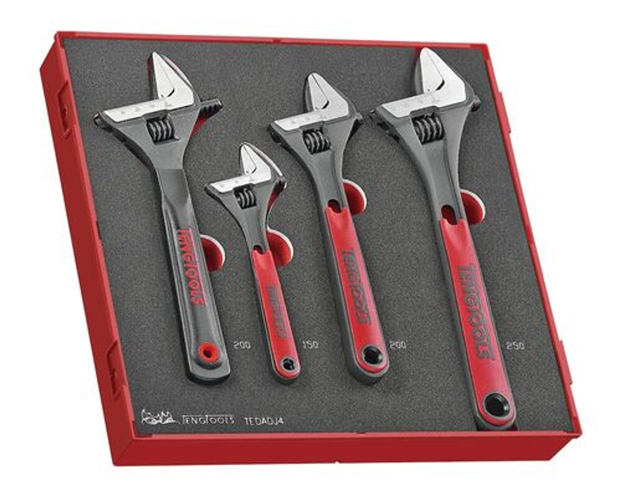 TENG TOOLS 4pc Adjustable wrench shifter set TEDADJ4 Robson s Tool King Store