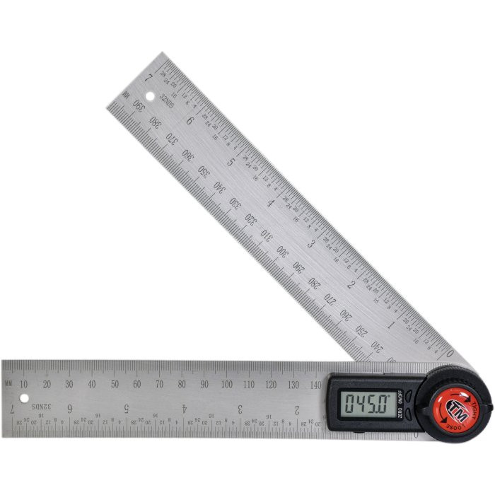 Toolmaster Digital angle rule Protractor 200mm M970 - Robson's Tool ...